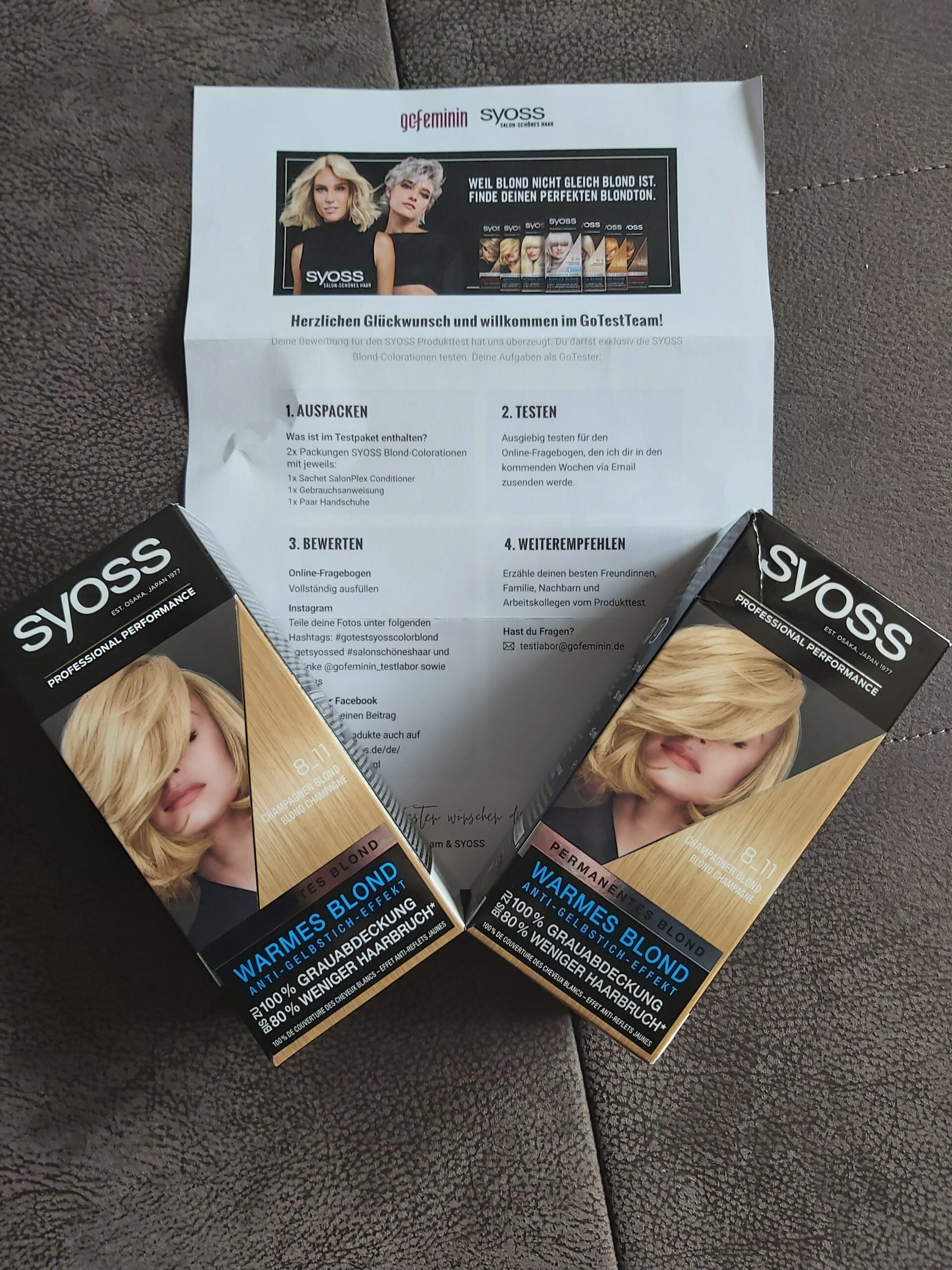 Syoss Blond-Coloration - KrimsKrams